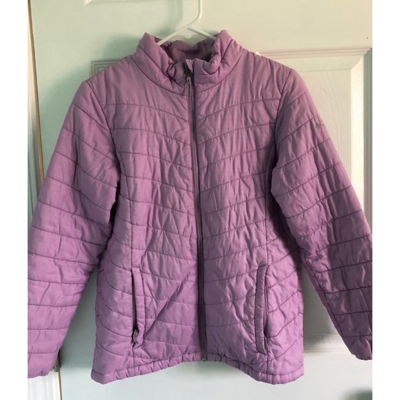 Columbia | Jackets & Coats | Lavender Purple Girls Large Puffer Jacket ...